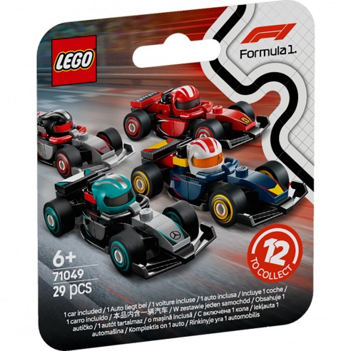 Minifiguras Coches de Fómula 1