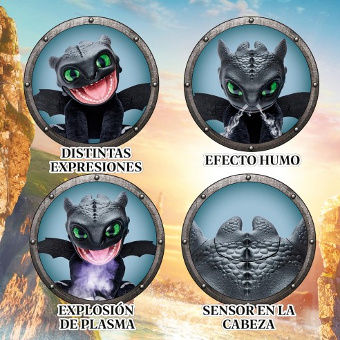 Real FX Toothless Plush