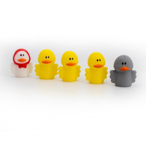 Ugly Duckling Bath Puppet Set