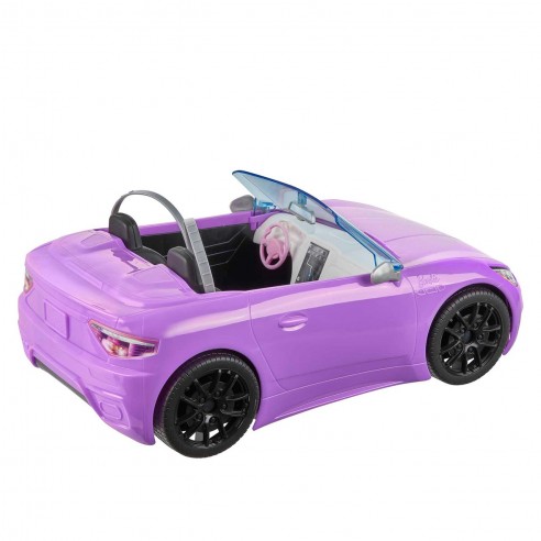 Doll and her convertible